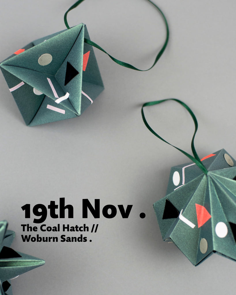 ORIGAMI CHRISTMAS DECORATIONS WORKSHOP /// 19TH NOV /// THE COAL HATCH – Origami Est