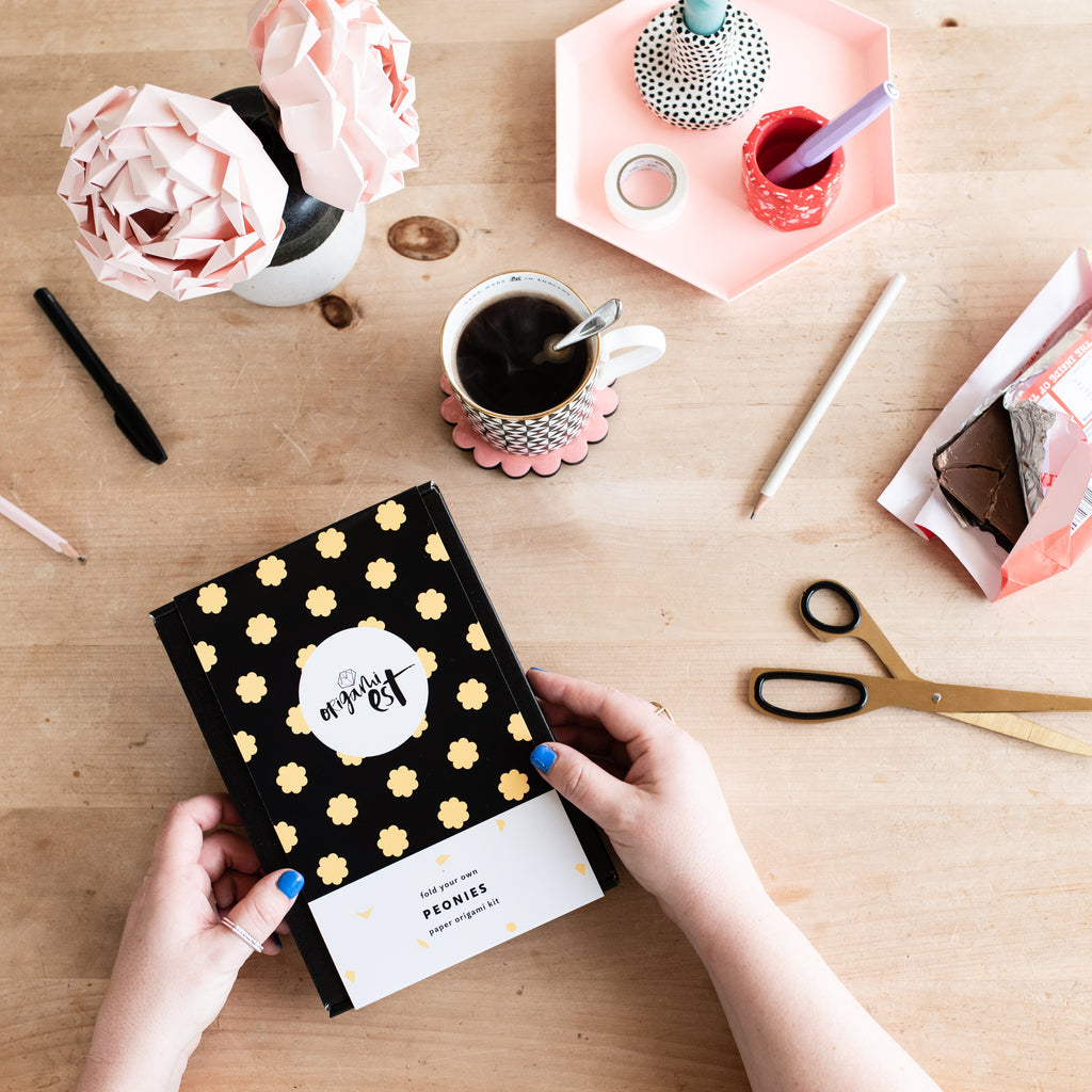 PEONIES KIT – Origami Est