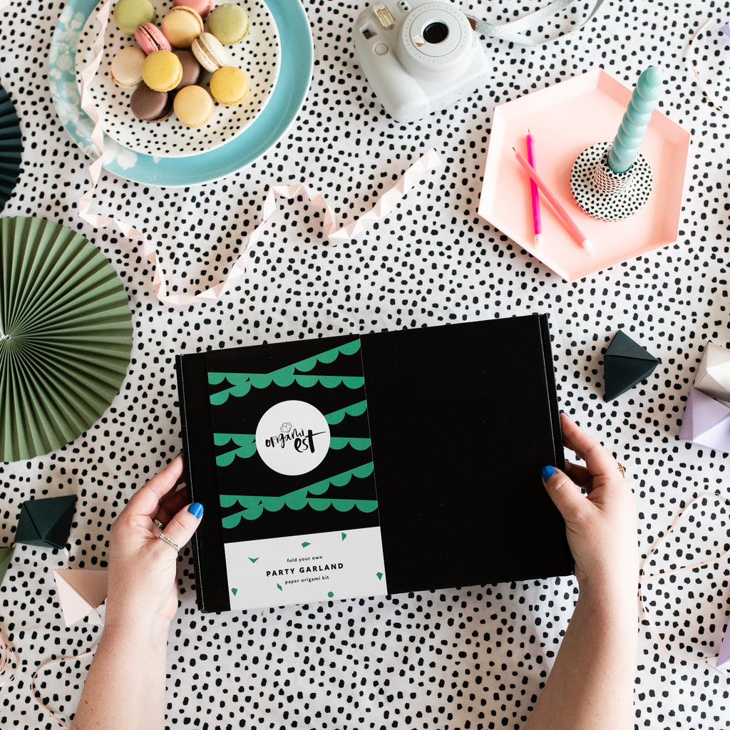 PARTY GARLAND ORIGAMI KIT – Origami Est